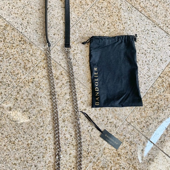 Bandolier | Bags | Bandolier Crossbody Strap With Silver And Leather ...